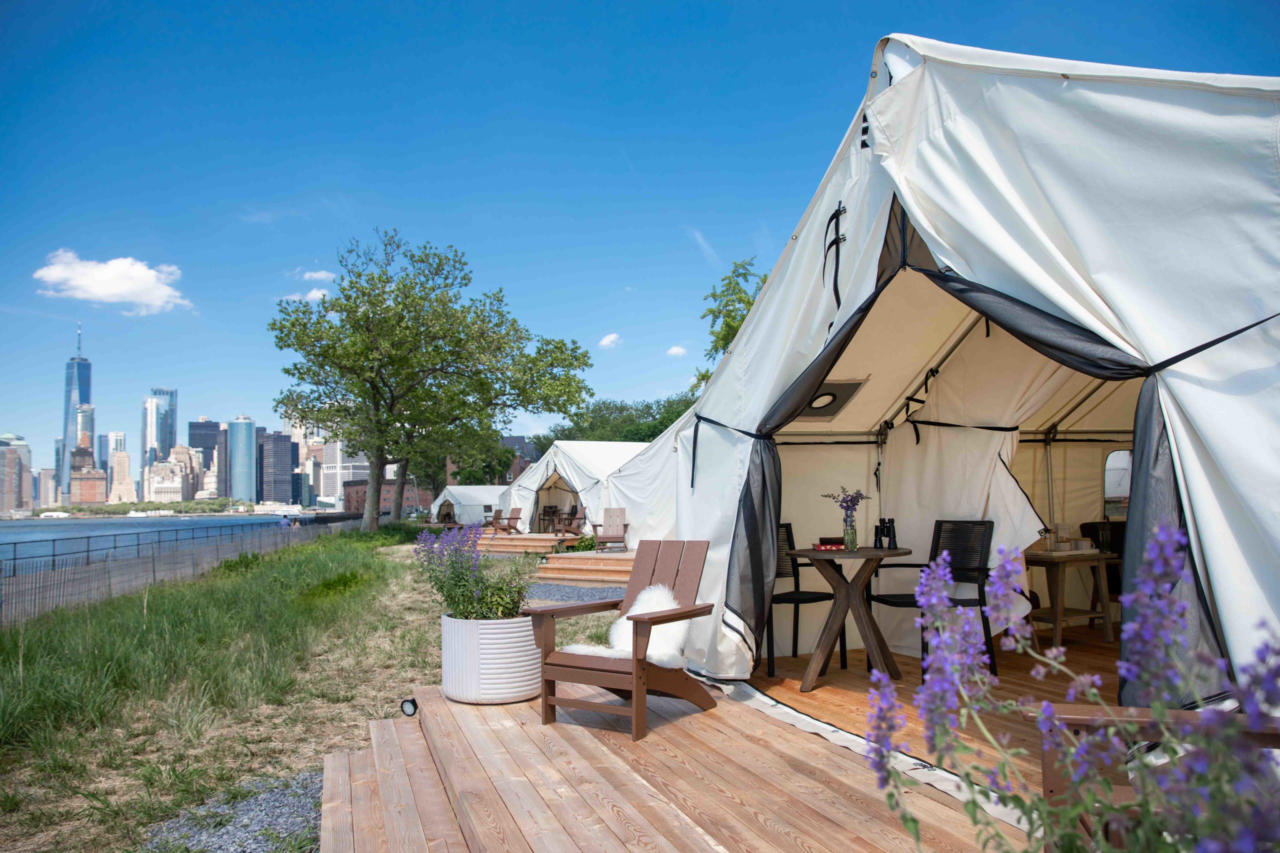 Luxury Camping Resort Photos | Collective Governors Island